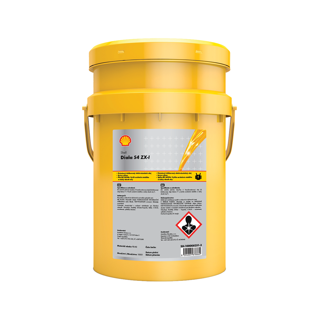 Transformatorolja Shell Diala S4 ZX-I, 20L – SGA Trading AB