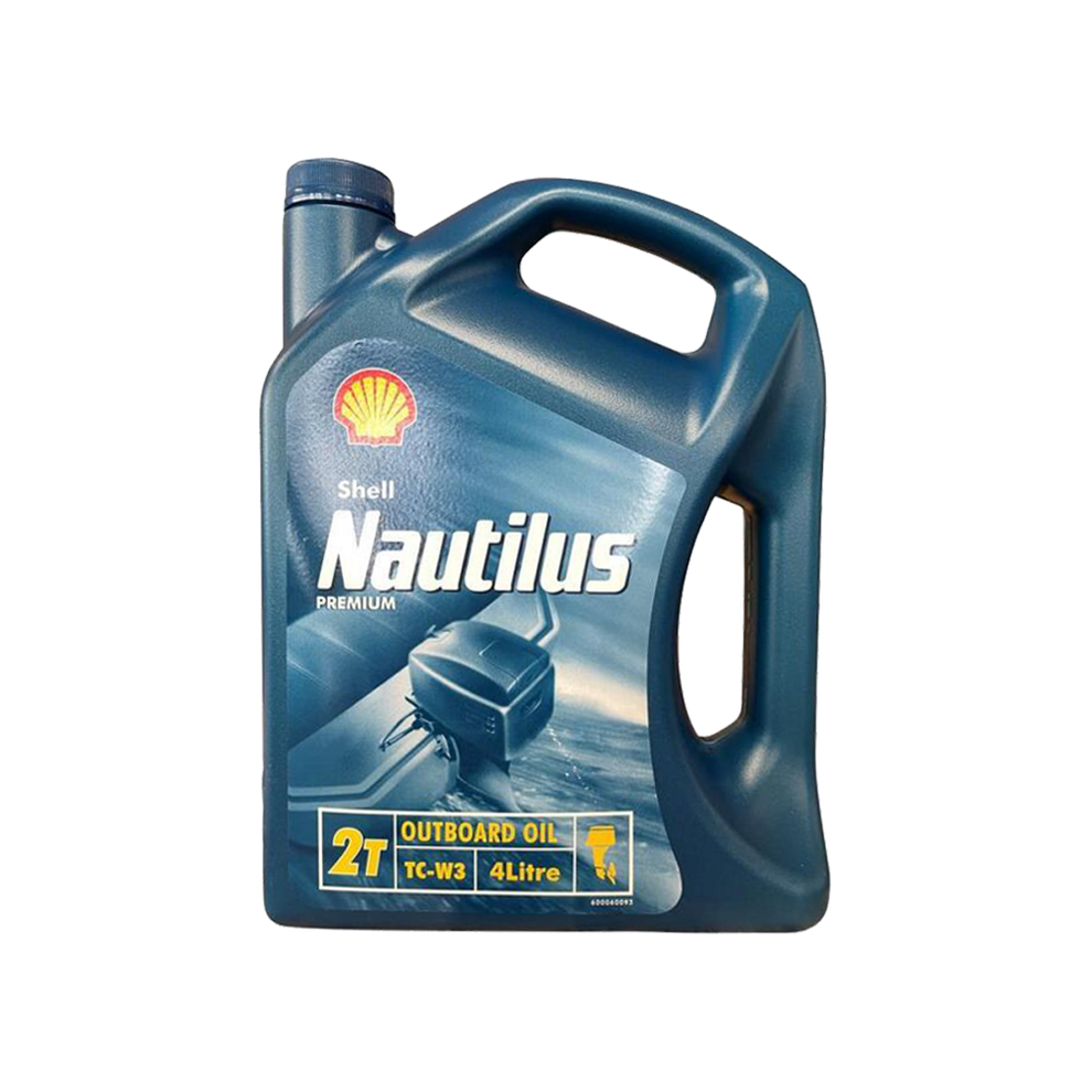 Mineralolja Shell Nautilus Premium Outboard TC-W3, 4L – SGA Trading AB
